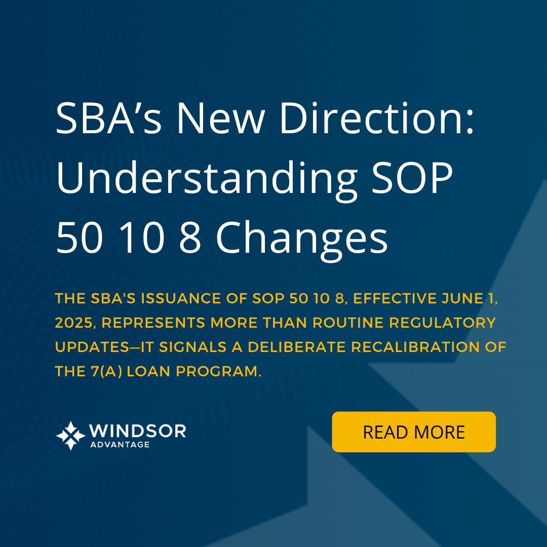 SBA's New Direction: Understanding SOP 50 10 8 Changes